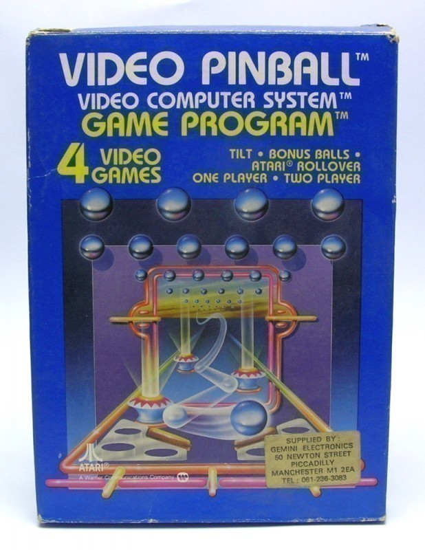 Atari 2600 - Video Pinball (mit OVP) (gebraucht) | Konsolenkost