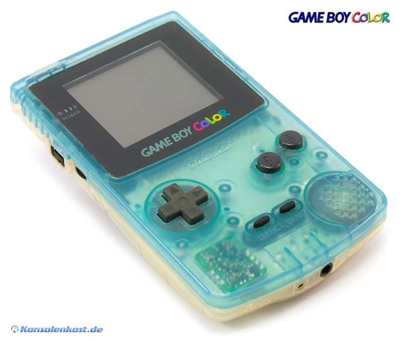 GameBoy Color - Konsole #Aqua Blue and Milky White Lawson Limited ...