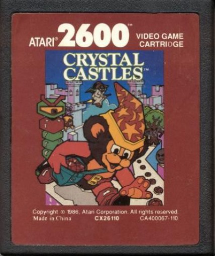 Atari 2600 - Crystal Castles #Redlabel (Modul) (gebraucht) | Konsolenkost