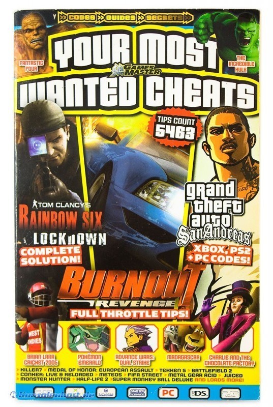 GameCube - Spieleberater: Your Most Wanted Cheats No. 11 (gebraucht ...