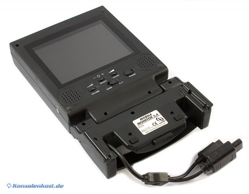 GameCube Portable TFT Colour Monitor / LCD Screen #schwarz | Konsolenkost