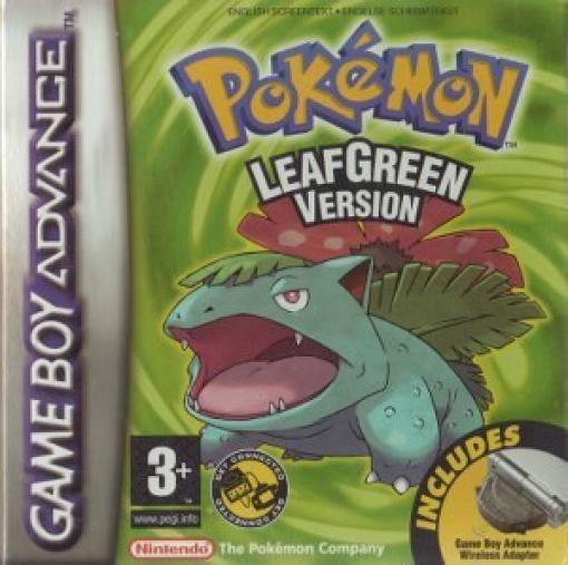 GameBoy Advance - Pokemon Blattgrüne Edition / Leafgreen (UK Version ...