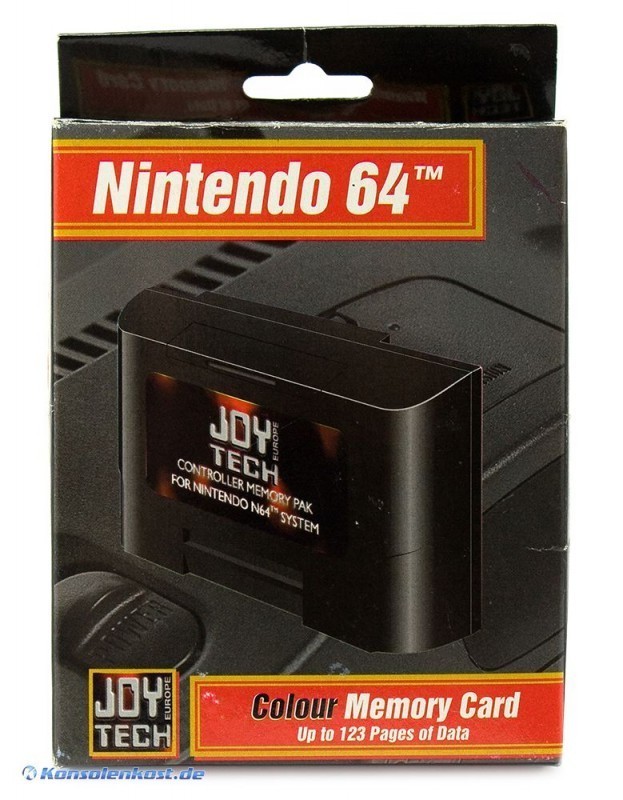 Nintendo 64 Memory Pack Nintendo 64 Memory Card Controller Pack