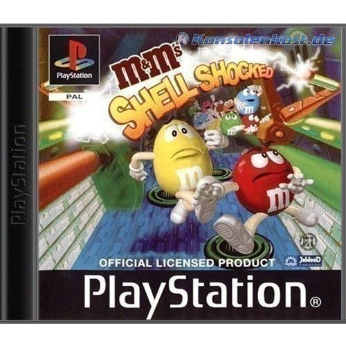 PS1 - M&M's Shell Shocked (DE Version) (mit OVP) (sehr guter Zustand ...