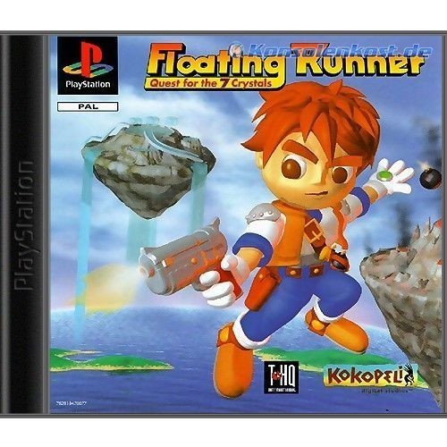 PS1 - Floating Runner - Quest For the 7 Crystals (mit OVP) (sehr guter ...