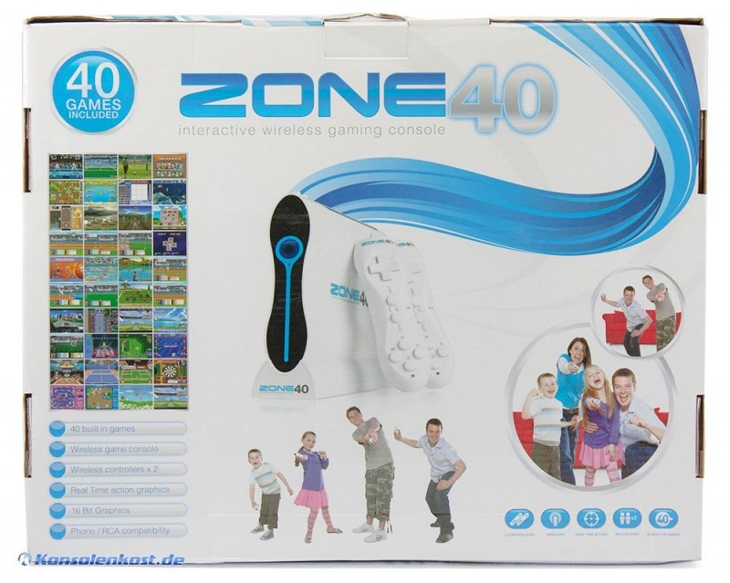 Specials - Zone 40 Interactive Wireless Gaming Console + Controller # ...