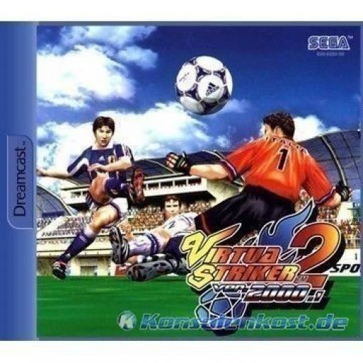 Dreamcast - Virtua Striker 2 (mit OVP) (gebraucht) NEUWERTIG | Konsolenkost