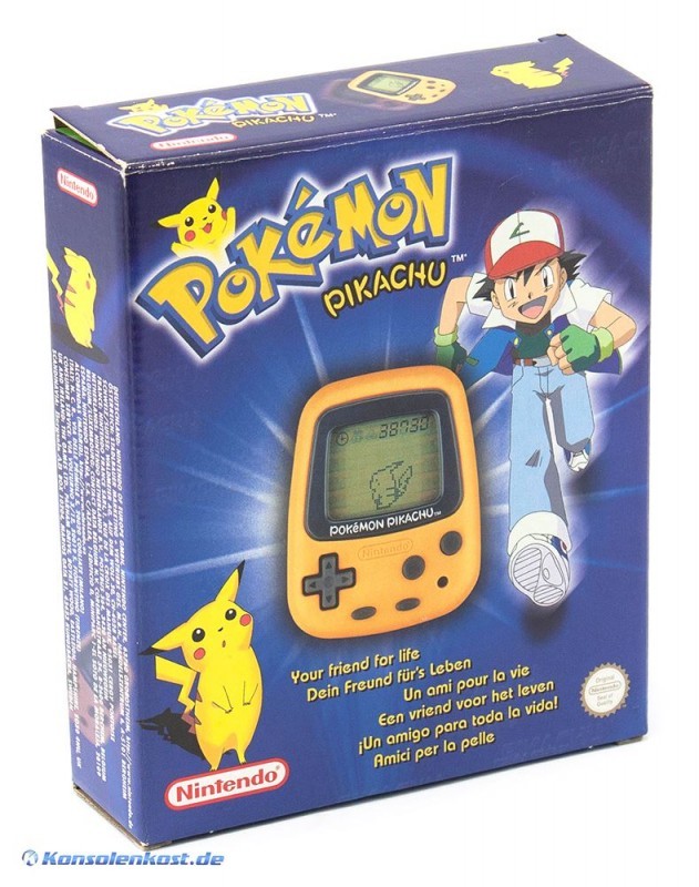 GameBoy - Pokemon Pikachu Ped-O-Meter / Pedometer / Schrittzähler (mit ...