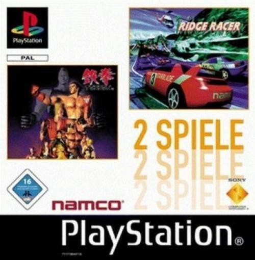 PS1 - 2 in 1 Spiele - Tekken + Ridge Racer (mit OVP) (gebraucht ...