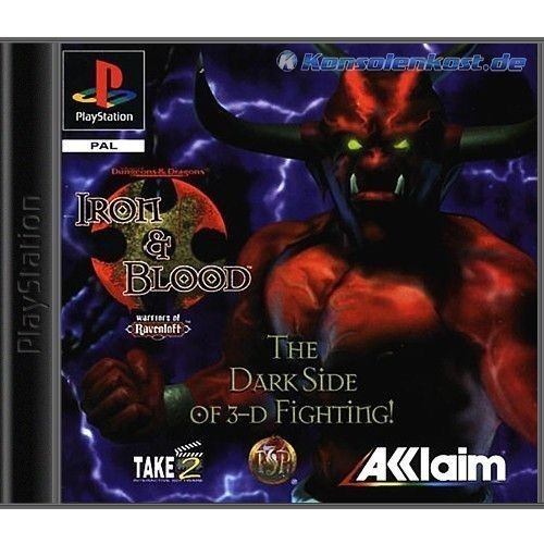PS1 - Advanced Dungeons & Dragons / Warriors of Ravenloft: Iron & Blood ...