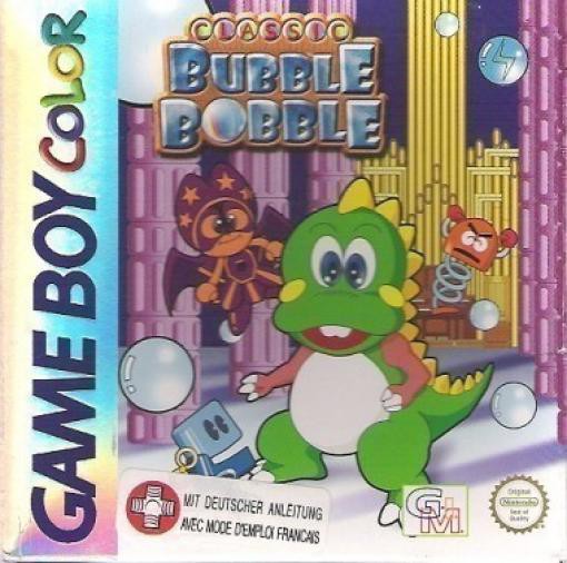 GameBoy Color - Classic Bubble Bobble (Modul mit Anl.) (gebraucht ...