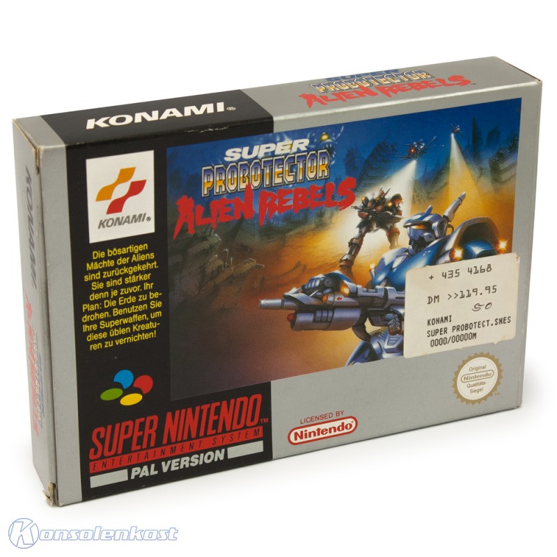 SNES - Super Probotector: Alien Rebels (mit OVP) (sehr guter Zustand ...