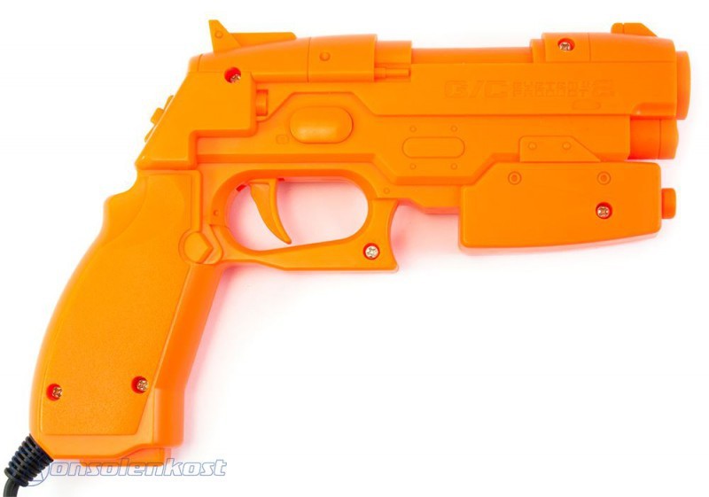 PS2 - Light Gun / Pistole / Phaser #orange Guncon 2 NPC-106 [Namco ...