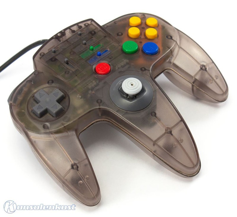 N64 - Controller / Pad mit Turbo #lila-transp. [Ascii] (gebraucht ...