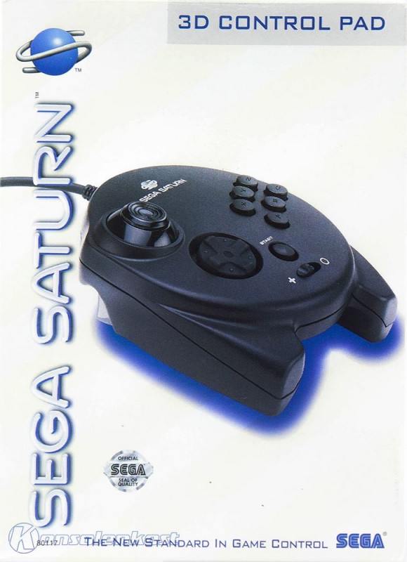 Sega Saturn - Original 3D Analog Controller / Control Pad / MK-80314 ...