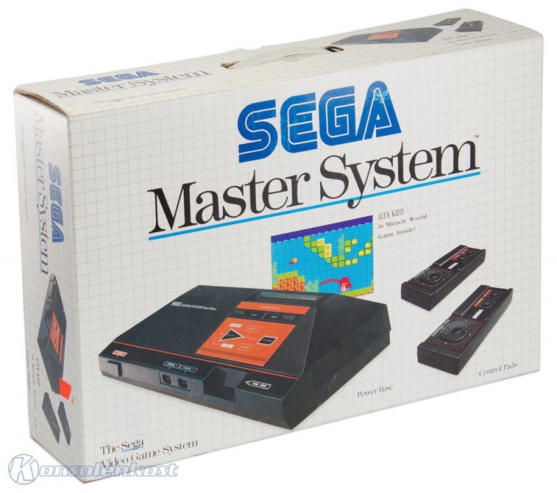 Master System - Konsole MS1 #Alex Kidd + 2 Original Controller ...