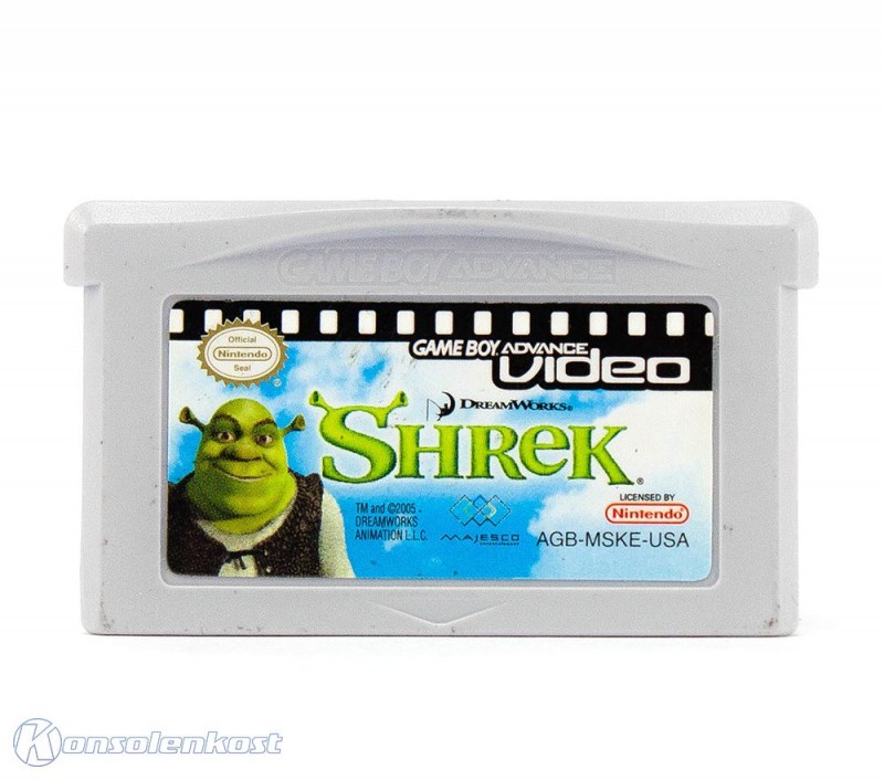 GameBoy Advance - GBA Video: Shrek 1 (Modul) (gebraucht) | Konsolenkost