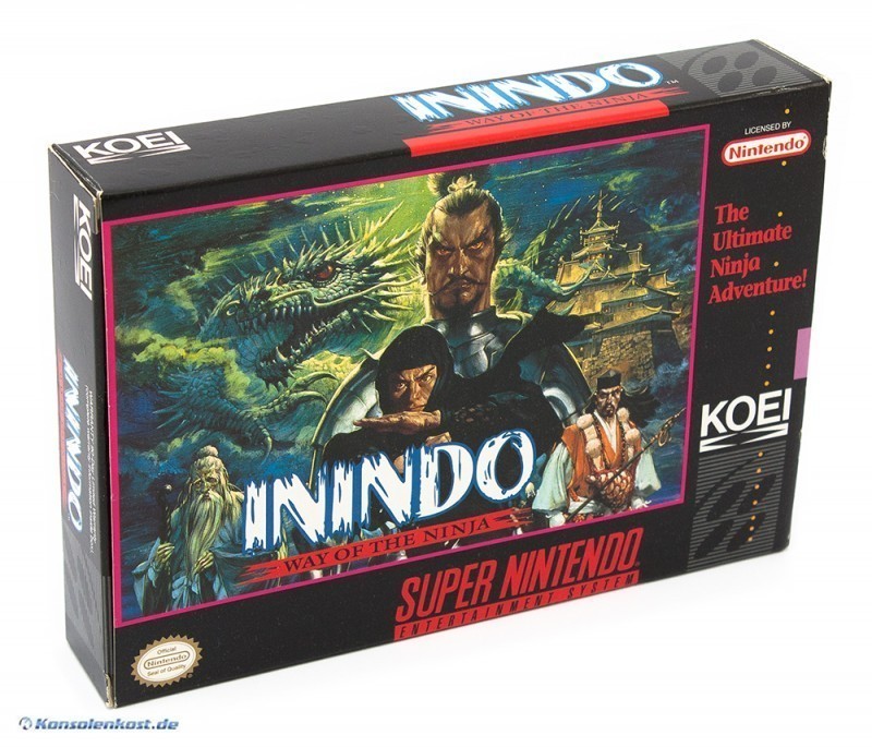 SNES - Inindo: Way of The Ninja (US Import) (mit OVP) (sehr guter ...