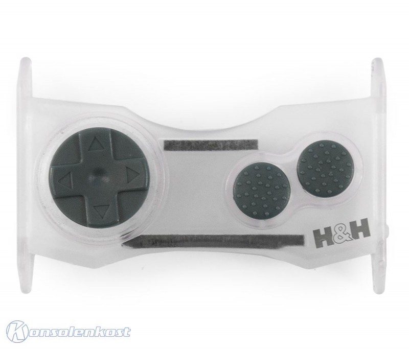 GameBoy Advance - Controller Aufsatz / Grip #transparent (für GBA SP ...