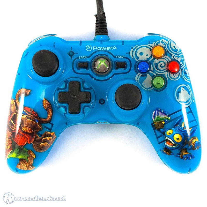 Xbox 360 - Wired Mini Pro EX Controller - Skylanders Giants Edition # ...