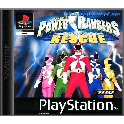 PS1 - Power Rangers: Lightspeed Rescue (EU Version) (mit OVP) (sehr ...