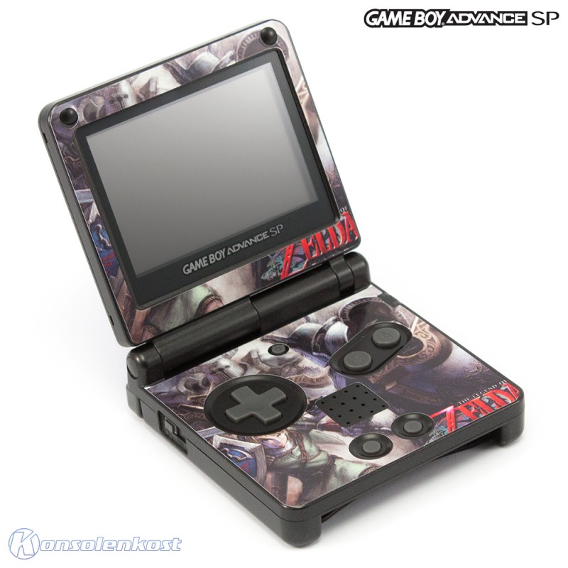 GameBoy Advance - Konsole GBA SP #Custom Design Zelda / Twilight ...