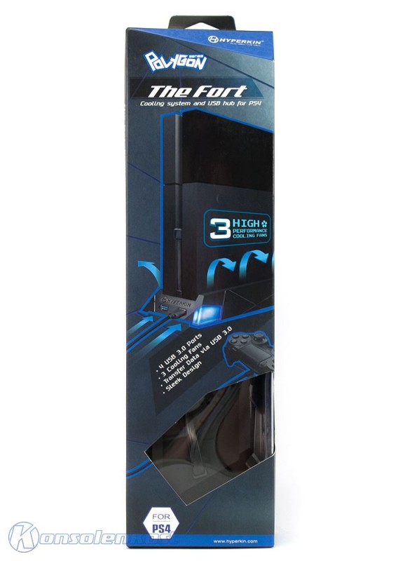 PS4 - Cooling System / Aktiv Kühler (mit Standfuß und USB Hub ...