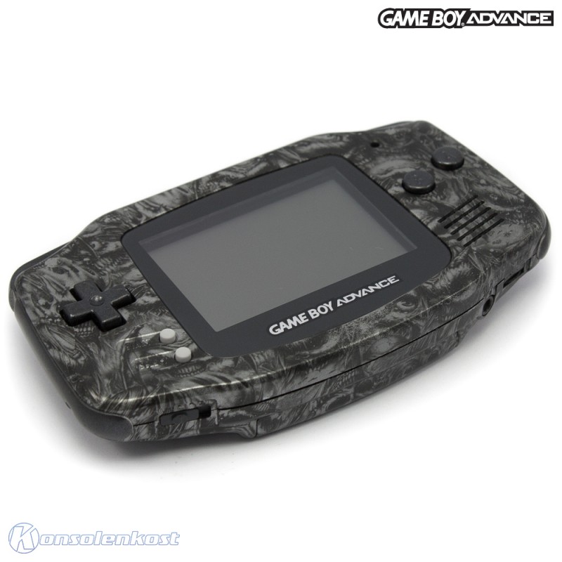 GameBoy Advance - Konsole #Custom Design Skulls (gebraucht) NEUWERTIG ...