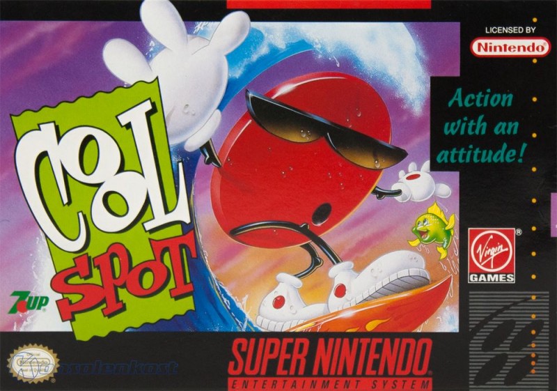 SNES - Cool Spot (US Import) (mit OVP) (sehr guter Zustand) (gebraucht ...