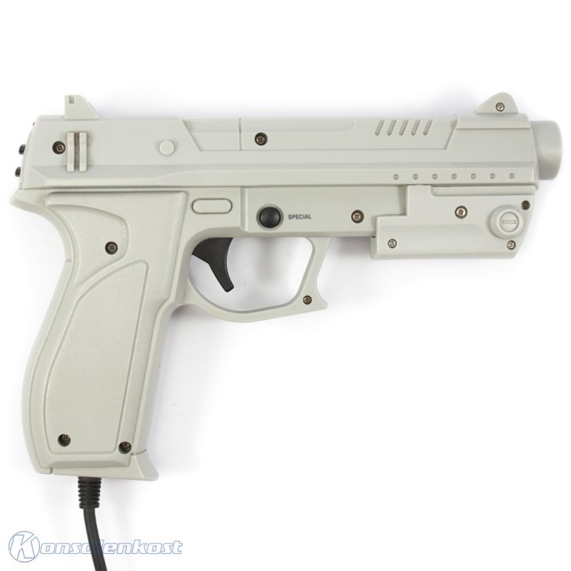 PS1 - Light gun / Pistole / Phaser #2 in 1 Pump Action [Thrustmaster ...