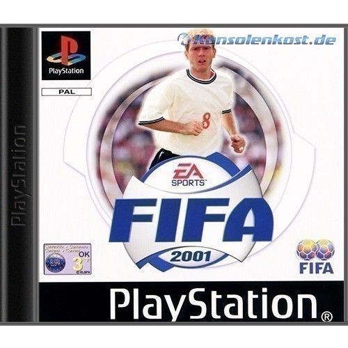 PS1 - FIFA 2001 (mit OVP) (OVP beschädigt) (gebraucht) | Konsolenkost