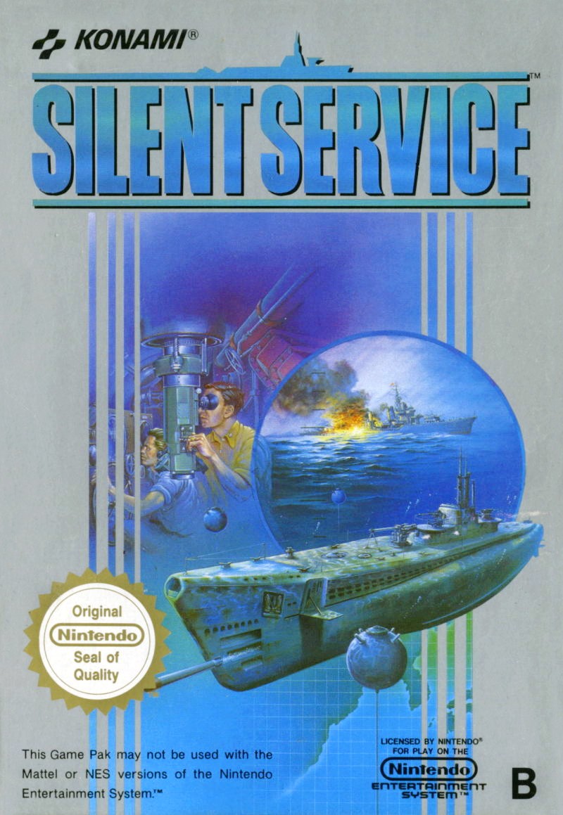 NES - Silent Service (PAL-B) (mit OVP) (gebraucht) NEUWERTIG | Konsolenkost
