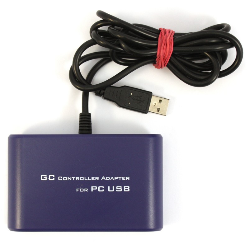 PC - Gamecube Controller Adapter für 2 GC Controller / USB Anschluss # ...
