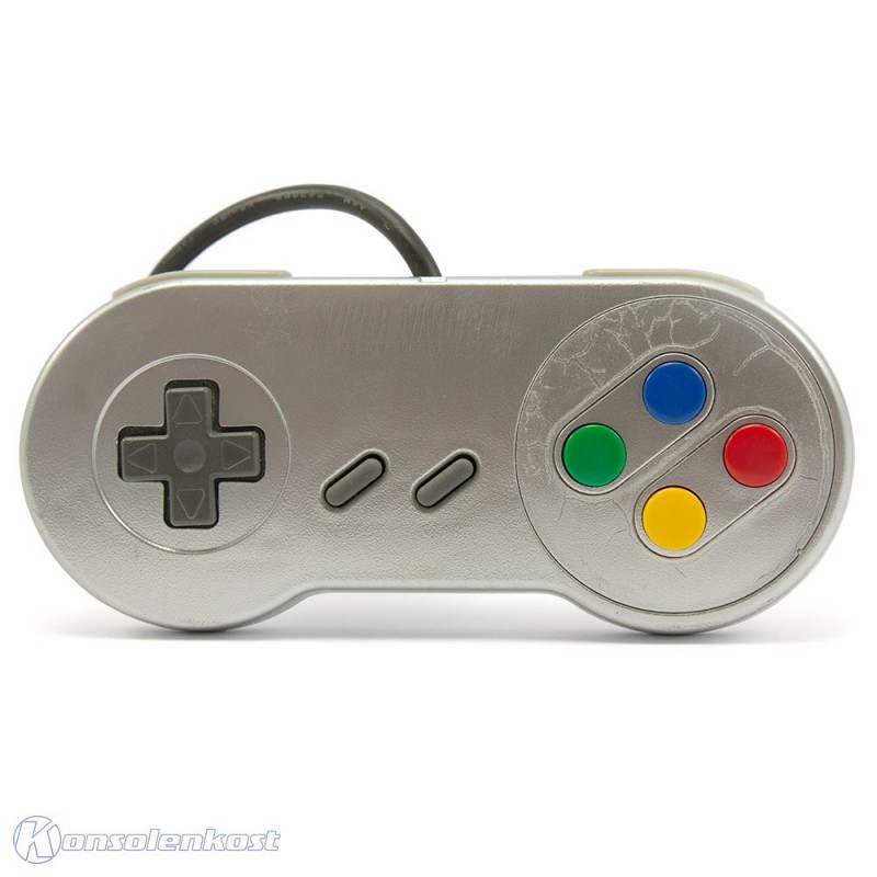 SNES - Original Controller / Pad #silber Custom Mod (gebraucht ...