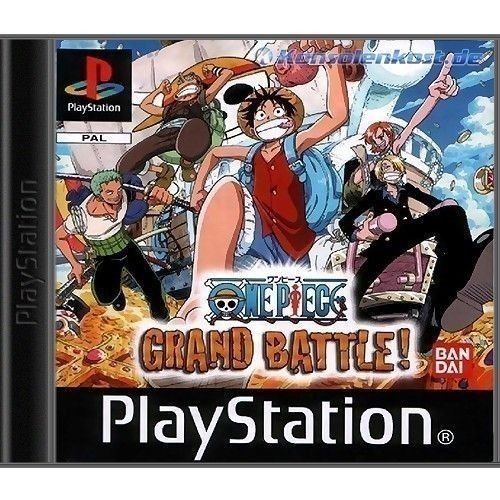 PS1 - One Piece: Grand Battle! (mit OVP) (OVP beschädigt) (gebraucht ...