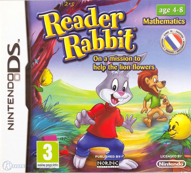 Nintendo DS - Reader Rabbit: on a Mission to Help the Lion Flowers (DE ...