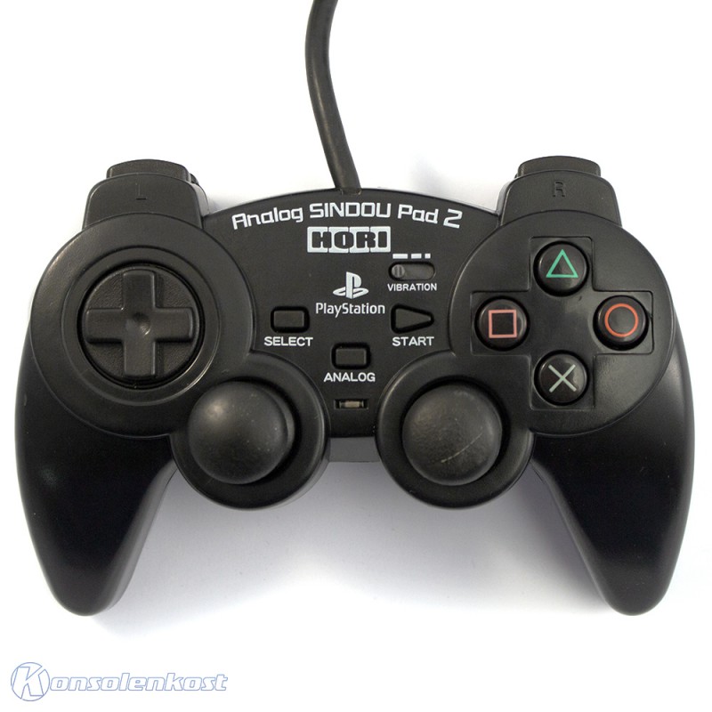 PS2 - Controller / Pad #schwarz Analog Sindou Pad 2 [Hori] (gebraucht ...