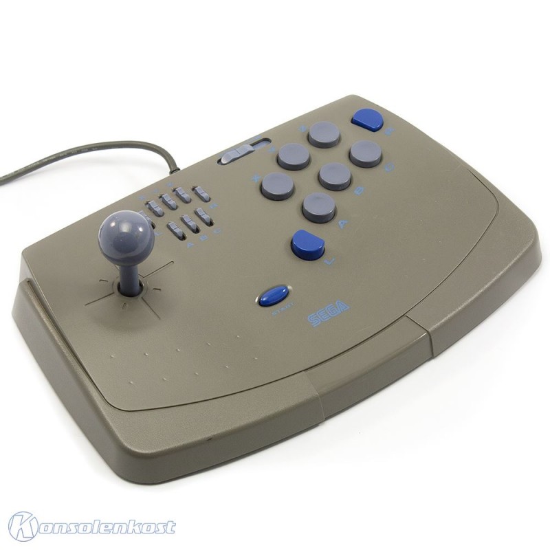 Sega Saturn - Original Arcade Stick / Virtua Board HSS-0104 #grau (JAP ...