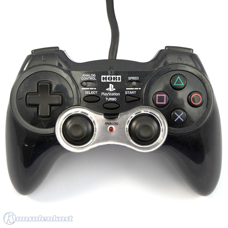PS2 - Controller / Pad mit Turbo #schwarz Analog Sindou Pad 2 Turbo ...