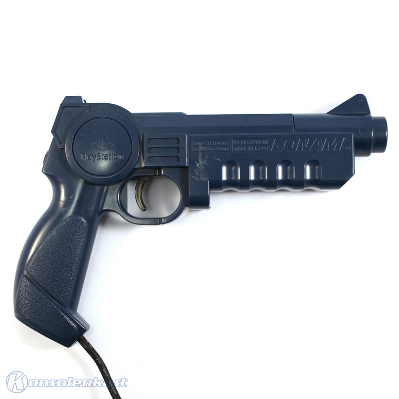 PS1 - Light Gun / Pistole / Phaser #dunkelblau Hyper Blaster [Konami ...