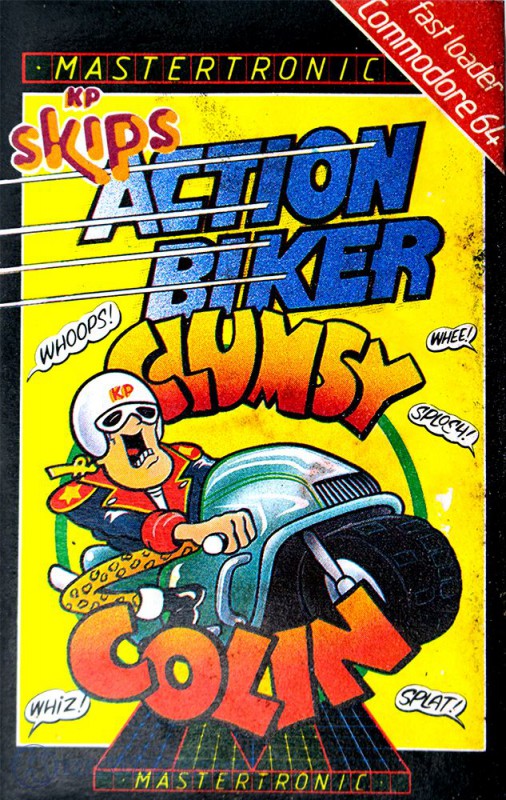 Commodore - Action Biker Clumsy Colin (für C16) (mit OVP / Tape Case ...