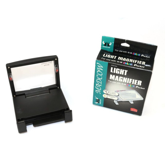 GameBoy Color - Lupe + Licht / Light Magnifier [Madcow] (NEU & OVP ...