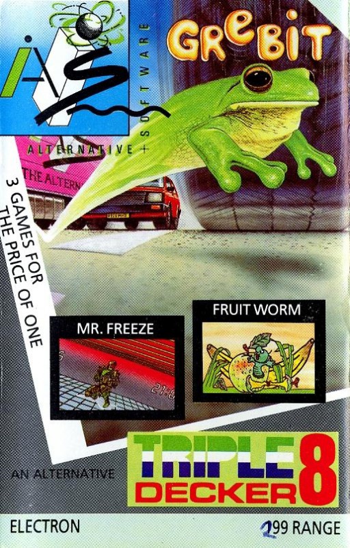 Specials - Acorn Electron - 3 in 1 - Grebit + Mr. Freeze + Fruit Worm ...