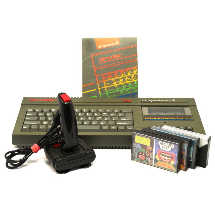 Sinclair ZX Spectrum - Konsole+2 128k Computer Outfit + Orig ...