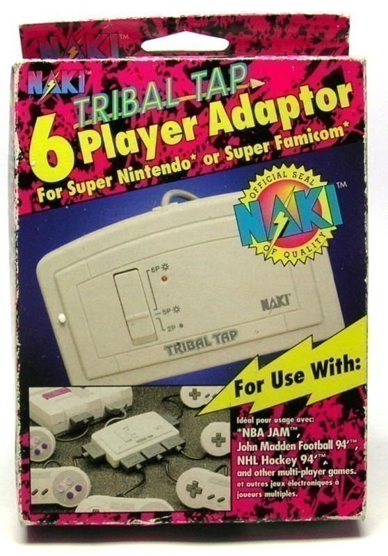 SNES - Tribal Tap / Multitap / Multiplayer Adapter (mit OVP) (gebraucht ...