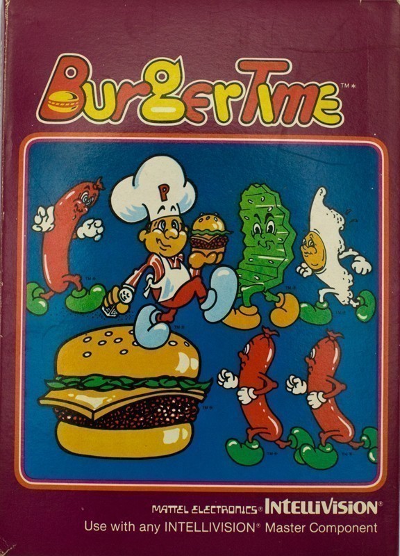 Intellivision - Burger Time (mit OVP) (sehr guter Zustand) (gebraucht ...
