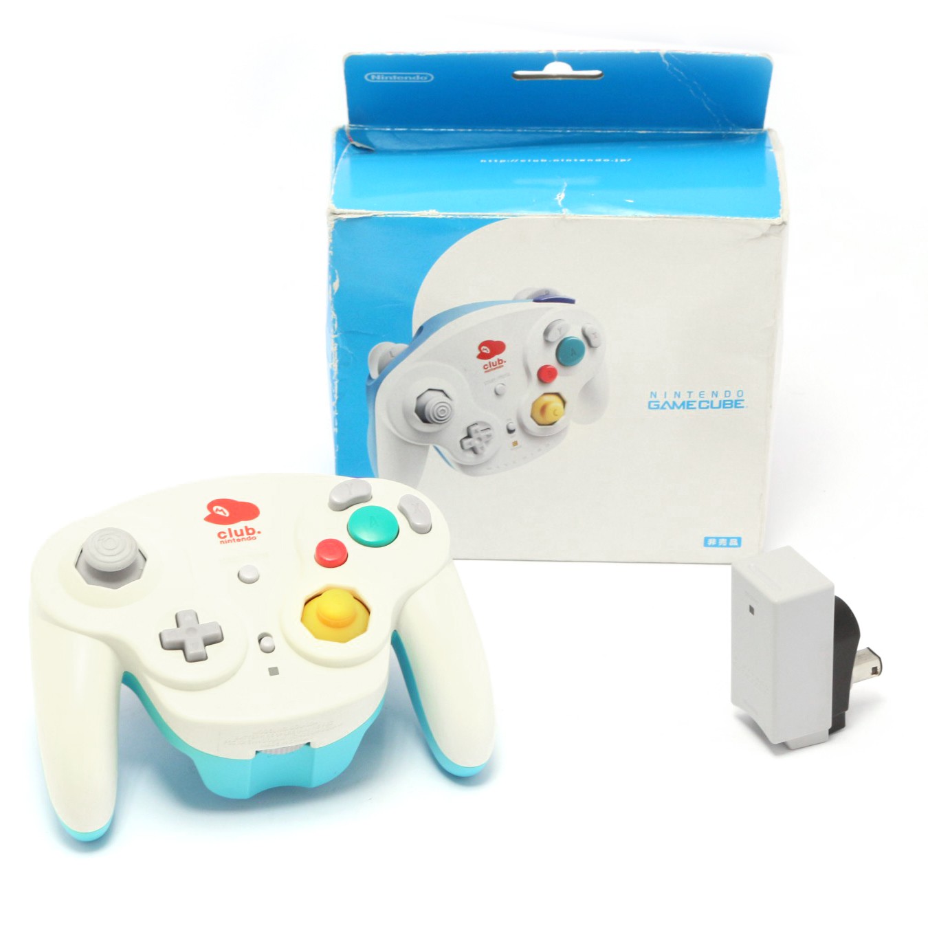 GameCube - Original Wireless Controller Wave Bird #Club Nintendo ...