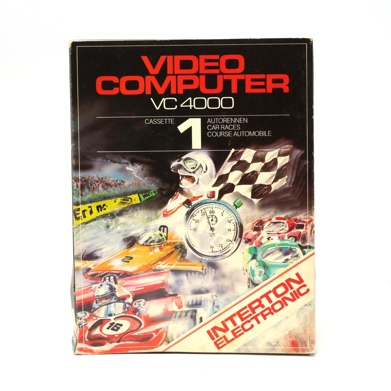 Interton VC 4000 - Cassette 1 - Autorennen (mit OVP) (sehr guter ...