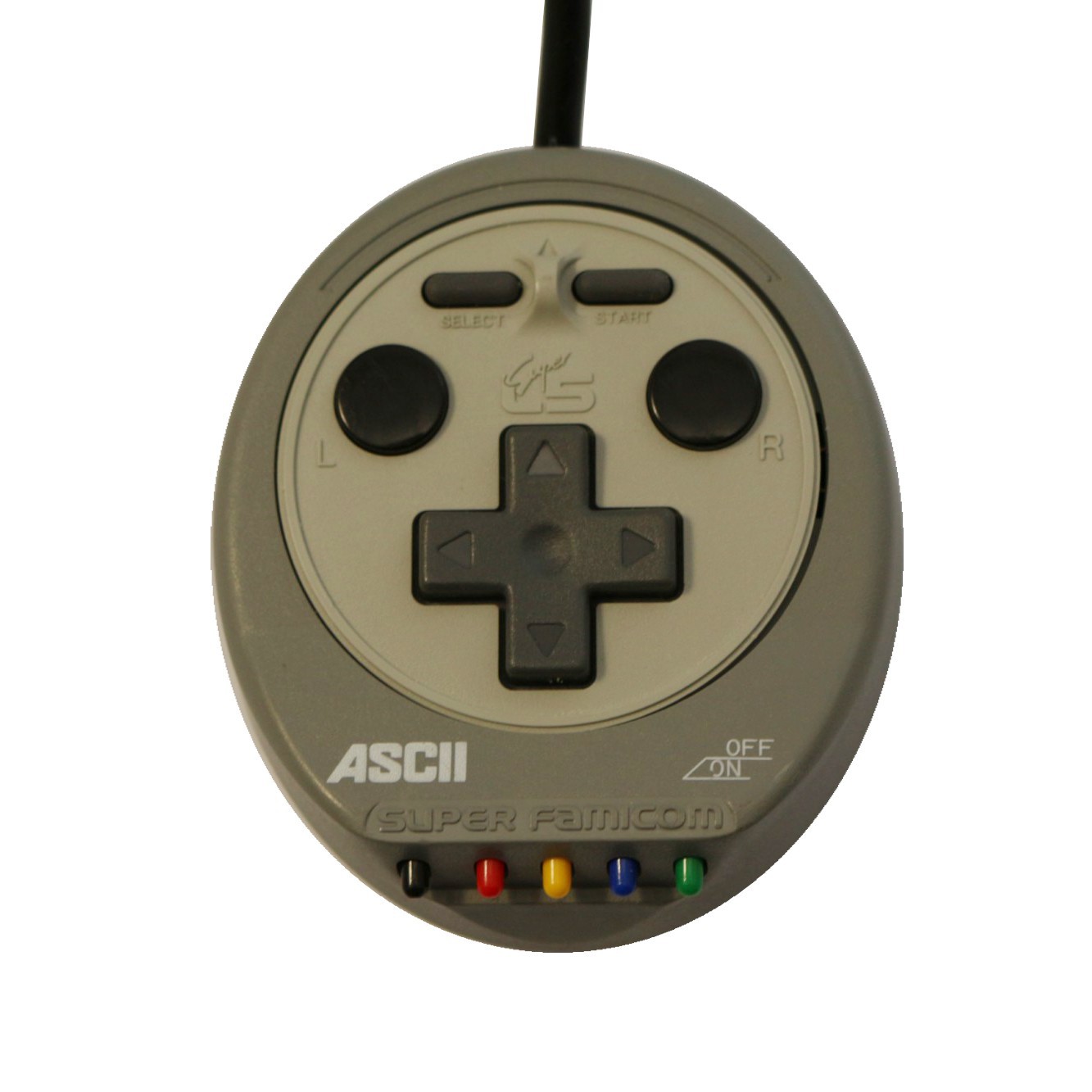 SNES / Super Famicom - Controller / Pad AS-114 #grau (JAP Import ...