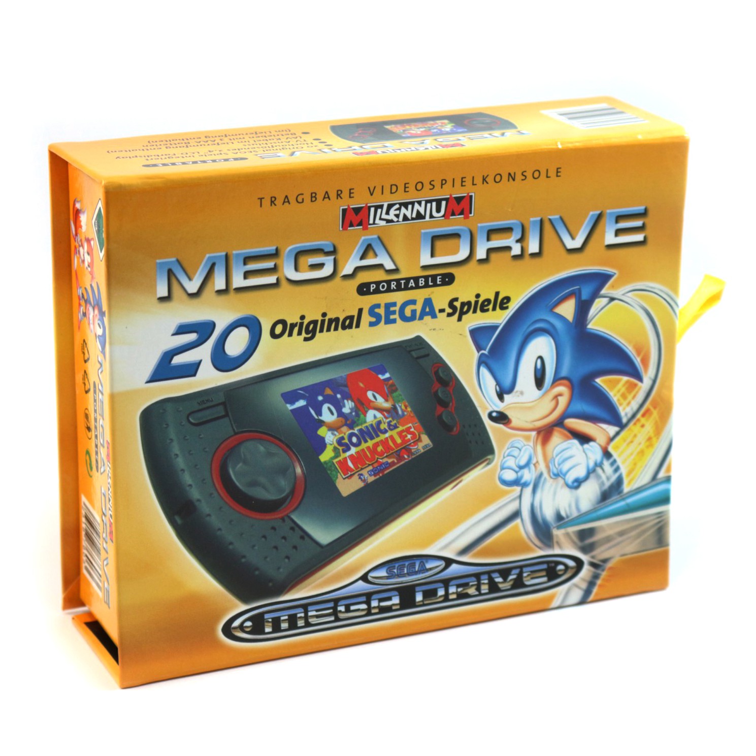 Mega Drive - Handheld Konsole Millenium Portable + 20 Spiele (mit OVP ...